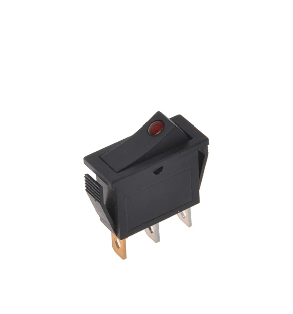 Wipschakelaar LED Rood 12/24V 10A - Uw Outdoorwinkel